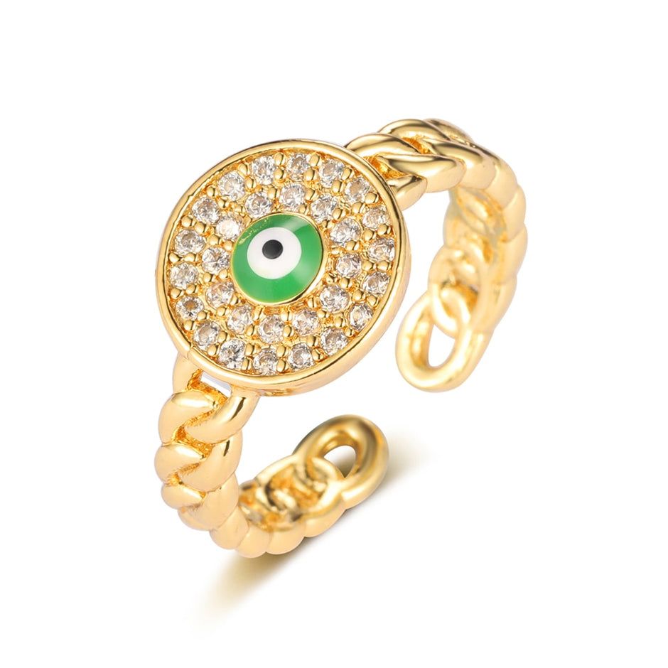 Evil Eye Rings - Embrace Protection & Style | Evil Eye Gallery