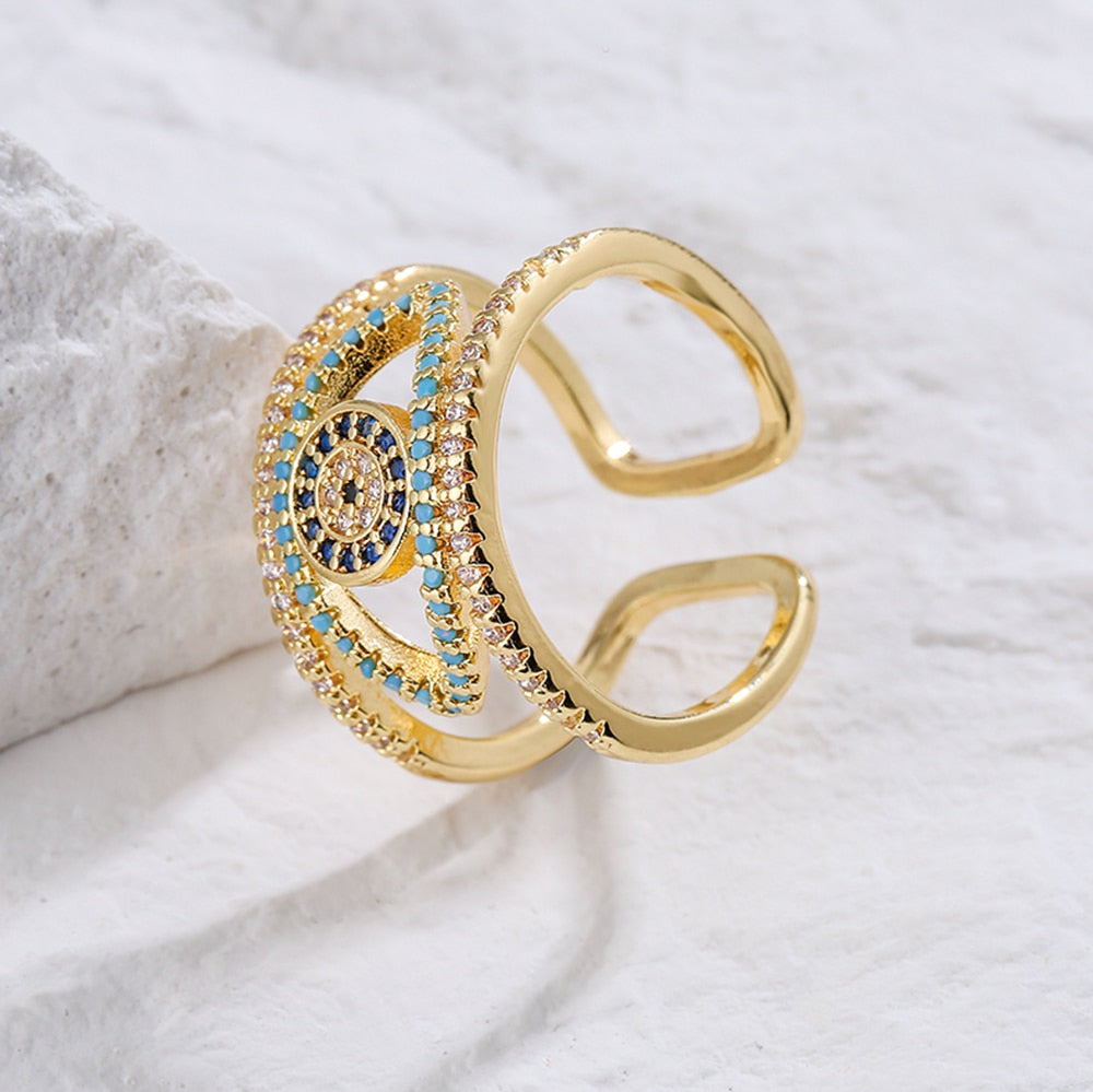 Evil Eye Rings - Embrace Protection & Style | Evil Eye Gallery