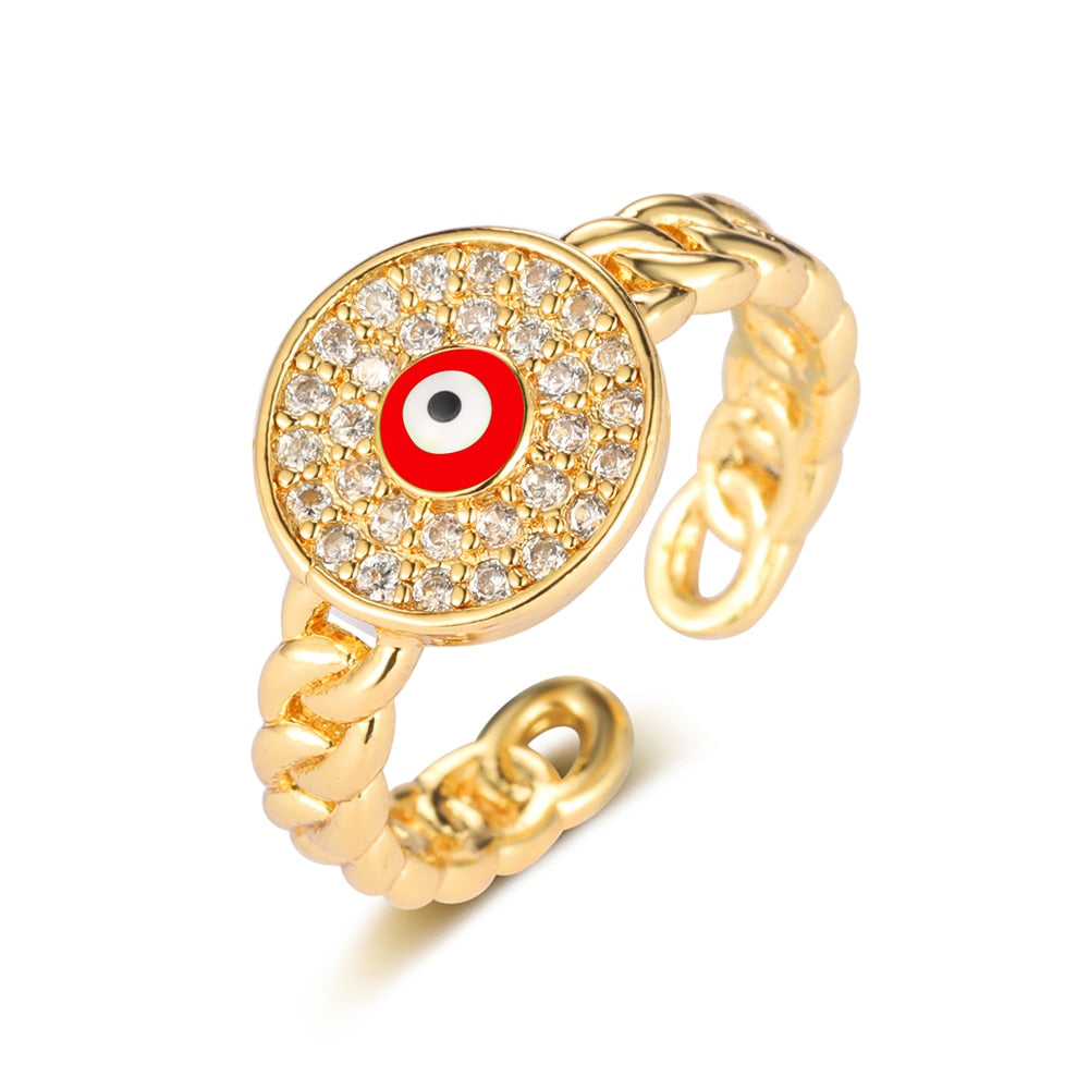 Evil Eye Rings - Embrace Protection & Style | Evil Eye Gallery